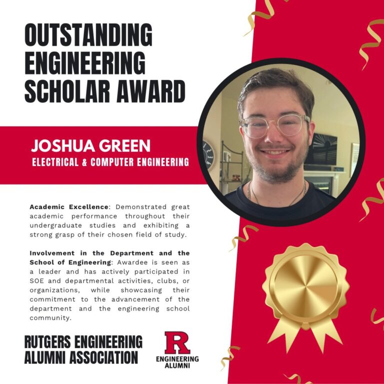 Joshua Green - School of Engineering Alumni